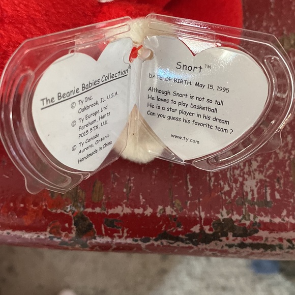Other | Snort The Red Bull Ty Beanie Babies | Poshmark